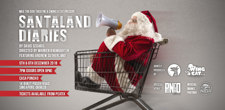 Santaland Diaries by David Sedaris and Christmas Cabaret hosted by ...
