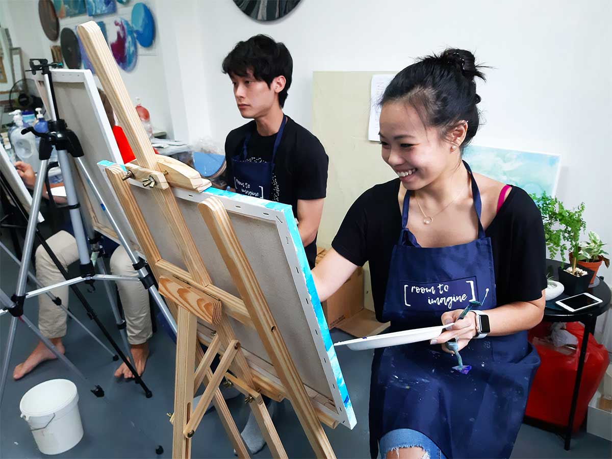 Social Painting Night @ 11 Hamilton- Arts Republic | Arts Events Singapore