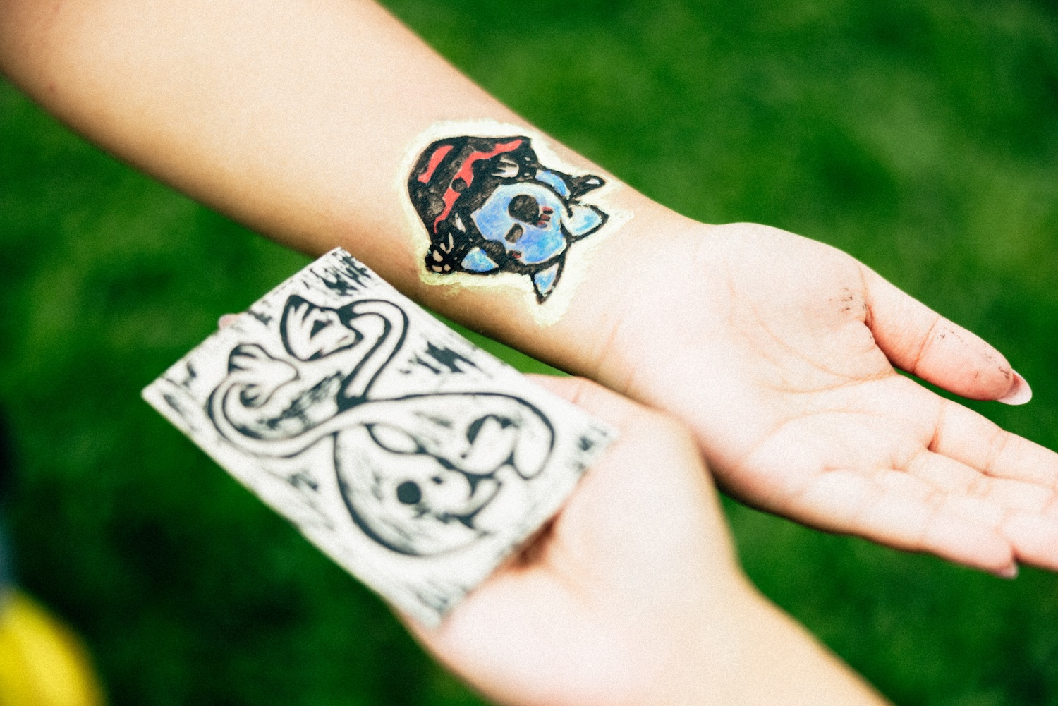Fungi Friends: Temporary Tattoos- Arts Republic | Arts Events Singapore