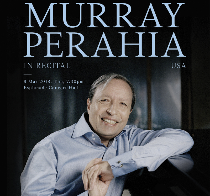 Murray Perahia in Recital- Arts Republic | Arts Events Singapore