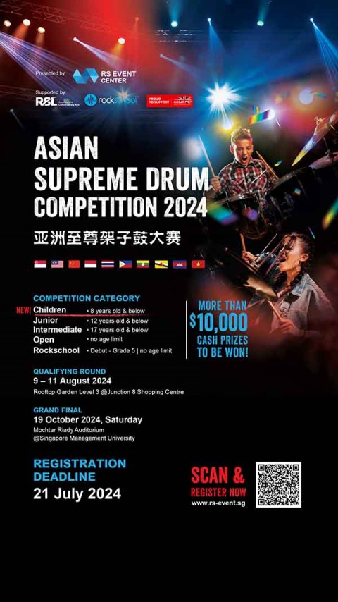 Asian Supreme Drum Competition 2024 - Qualifying Round- Arts Republic ...