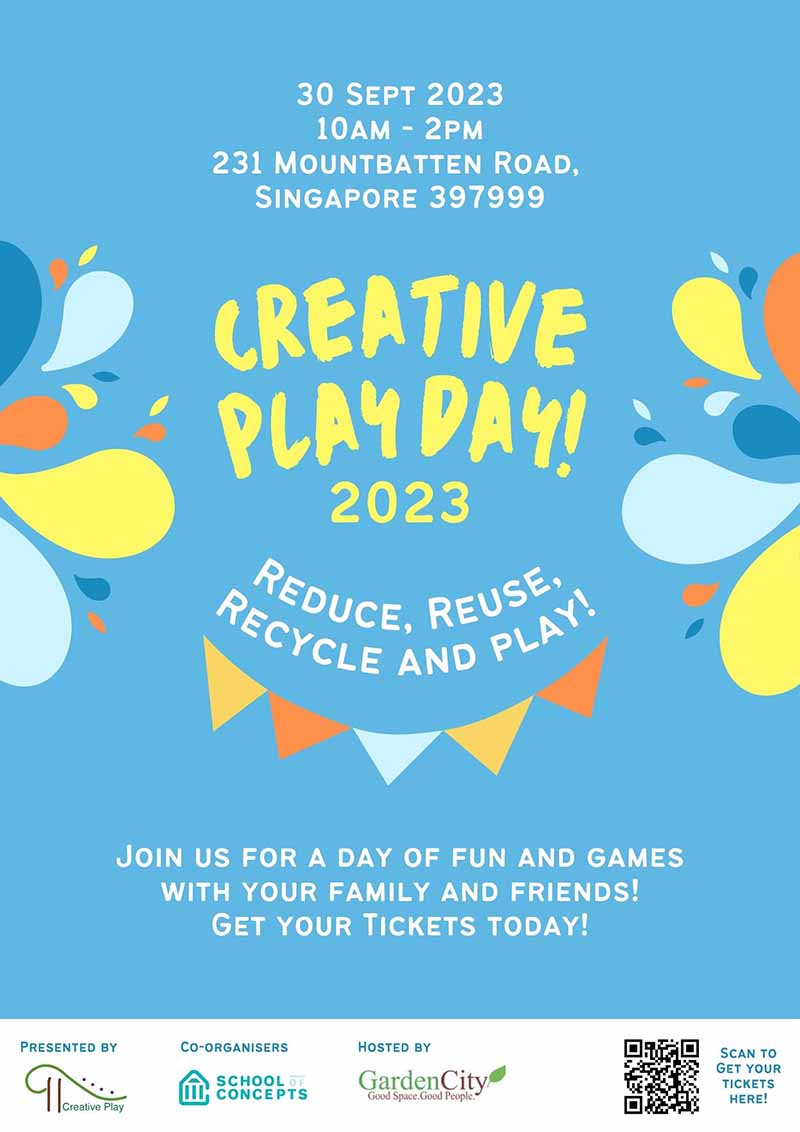 Creative Play Day 2023- Arts Republic | Arts Events Singapore