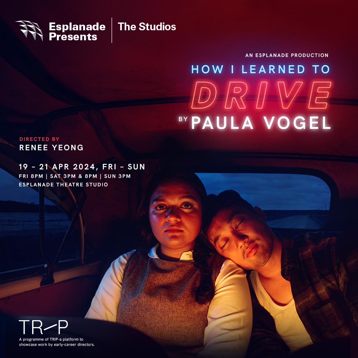 How I Learned To Drive- Arts Republic | Arts Events Singapore