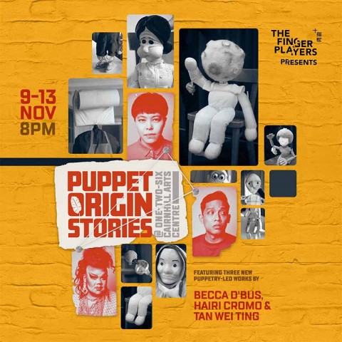 Puppet Origin Stories @ ONE-TWO-SIX- Arts Republic | Arts Events Singapore