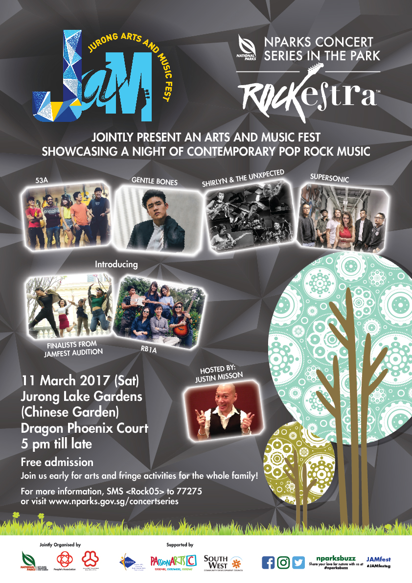 NParks Concert Series in the Park: Rockestra- Arts Republic | Arts ...