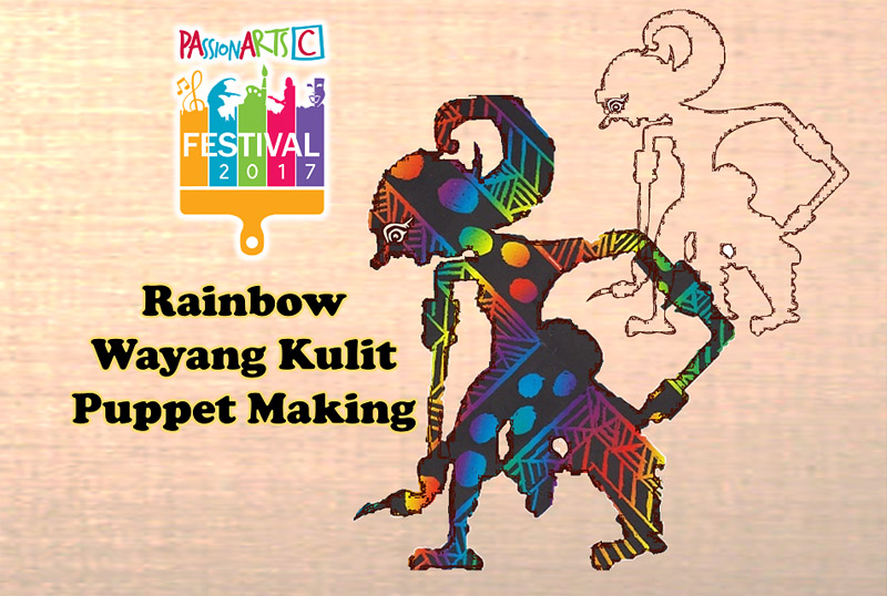 Rainbow Wayang Kulit Puppet Making- Arts Republic | Arts Events Singapore