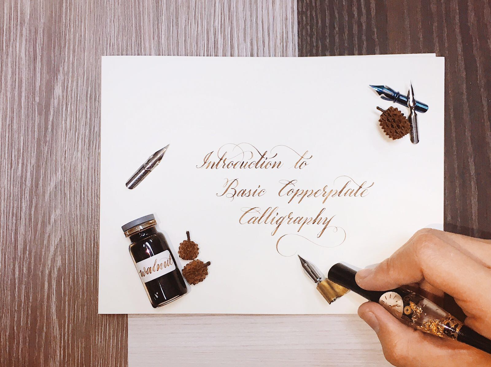 Introduction to Copperplate Calligraphy- Arts Republic | Arts Events ...