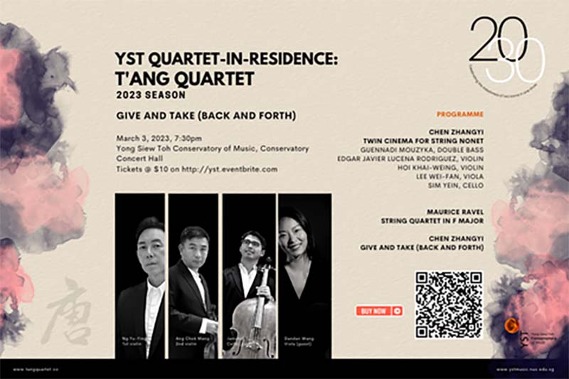 Finale of T'ang Quartet's 30th Anniversary Programme- Arts Republic ...